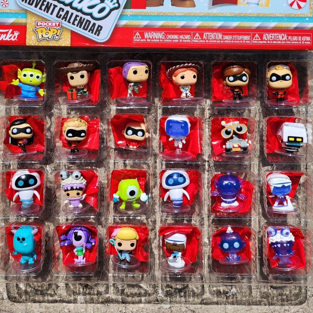 Funko Pop! Pixar Vinyl Figures 2024 Advent Calendar: Reviews, Price ...