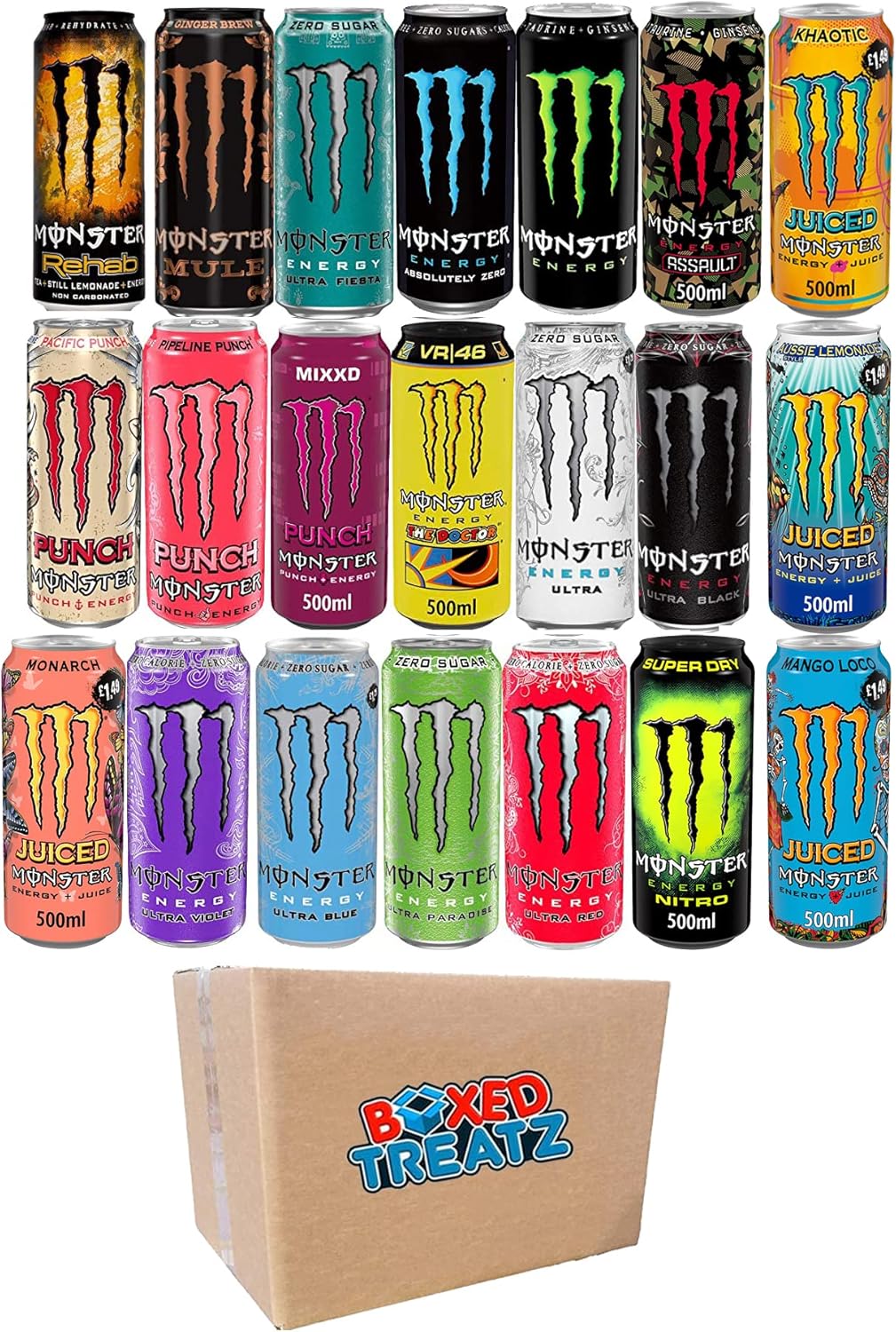 Monster Energy Drink 12 Assorted Flavours Advent Calendar: Reviews ...